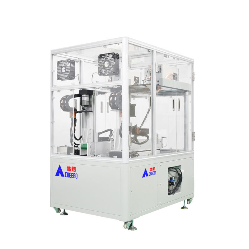 Double Sided 18650 Auto Spot Welding Machine 8-Axis Multi-Function
