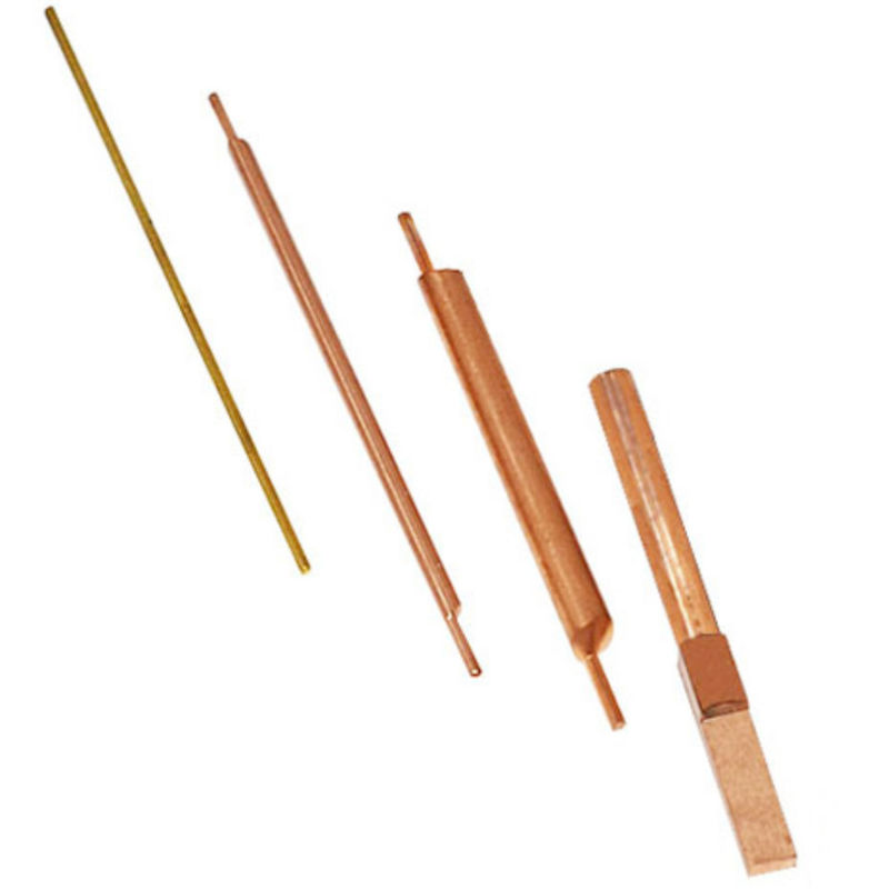 Eccentric Aluminum Copper Brazing Rod , 18650 Battery Type Copper Stick ...