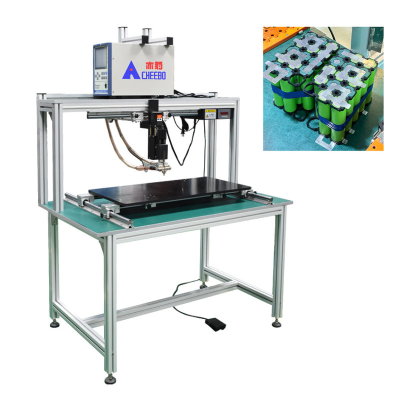 Lithium Battery DC Power Supply Rail Type Gantry Spot Welding Machine