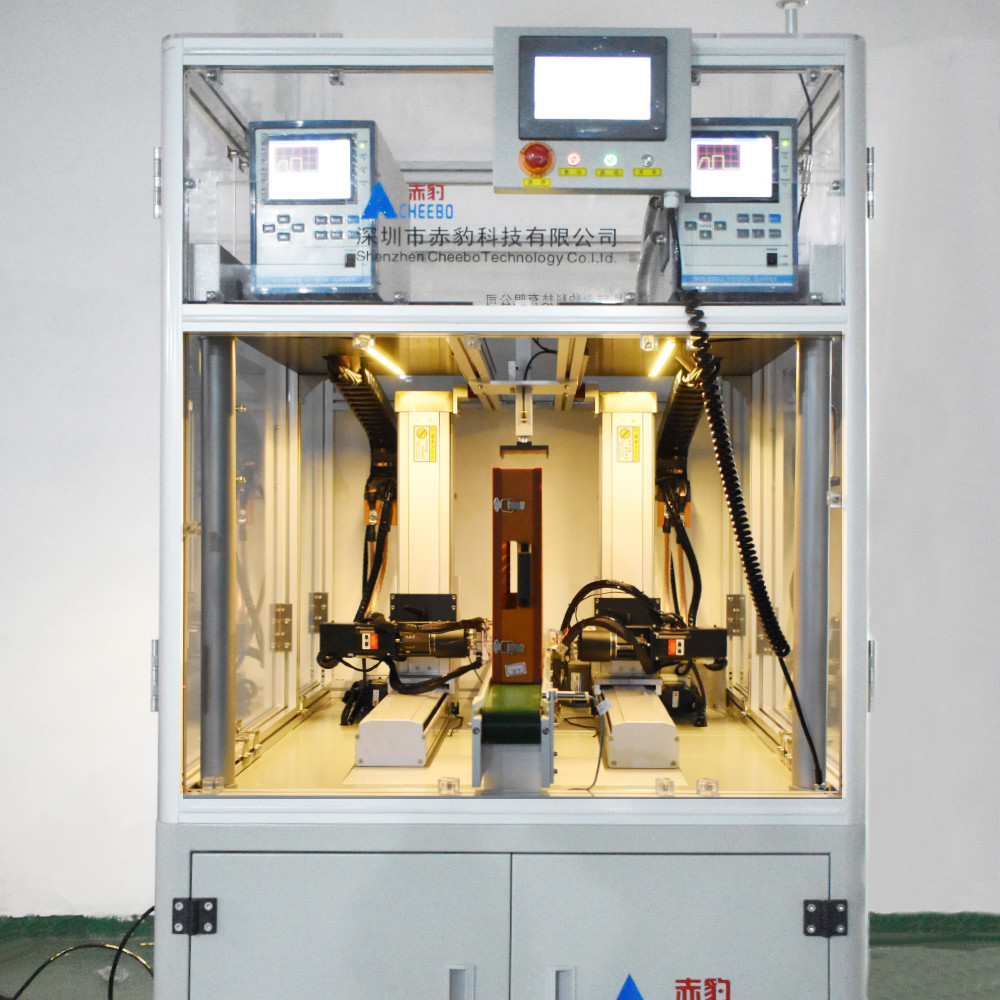 Automatic Battery Spot Welder Machine 8-Axis Rotary Head Double-Pin Welding